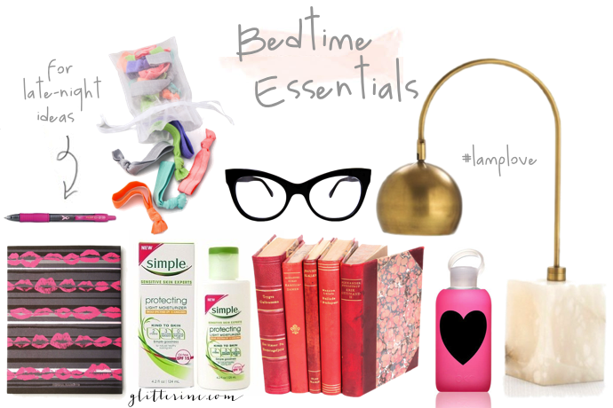 Bedtime Essentials with Simple - Glitter, Inc.