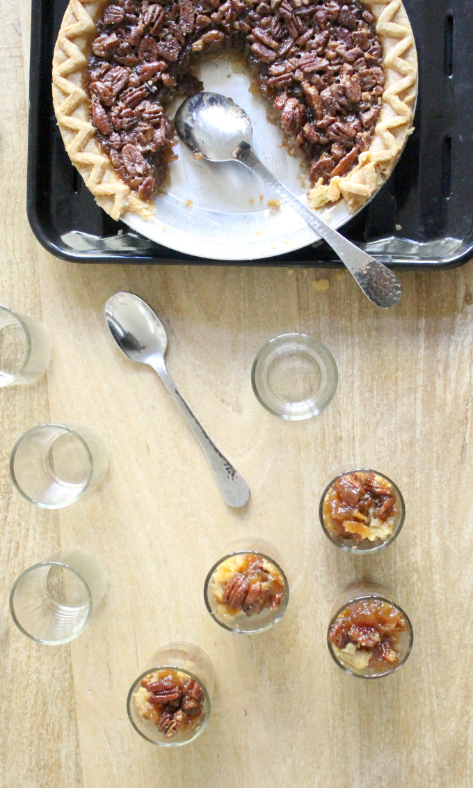 How to Make Pecan Pie Shooters for the Holidays - Glitter, Inc.