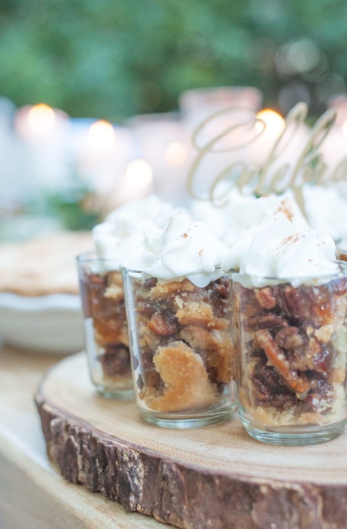 How to Make Pecan Pie Shooters for the Holidays - Glitter, Inc.