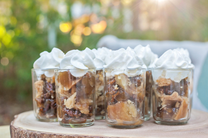 How to Make Pecan Pie Shooters for the Holidays - Glitter, Inc.