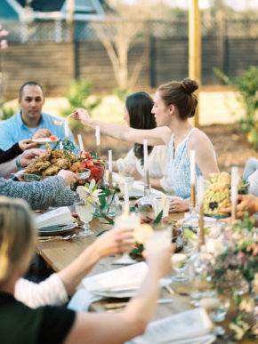 Behind-the-Scenes of Our Southern Dinner Party | Glitter, Inc.