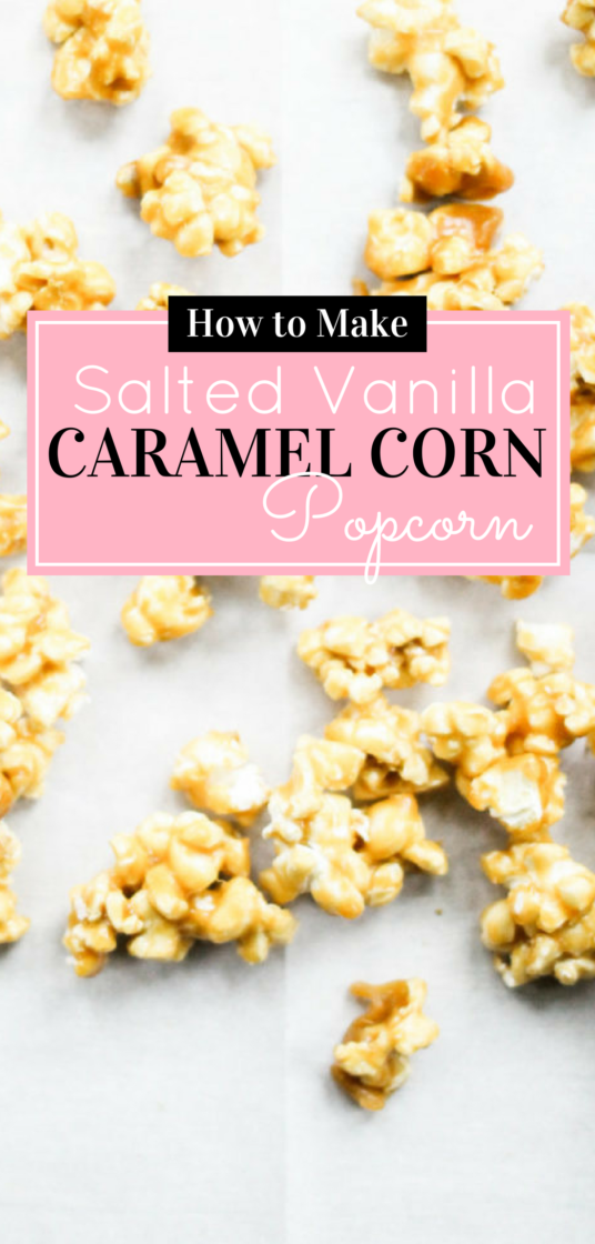 Salted Vanilla Caramel Corn Popcorn - Glitter, Inc.