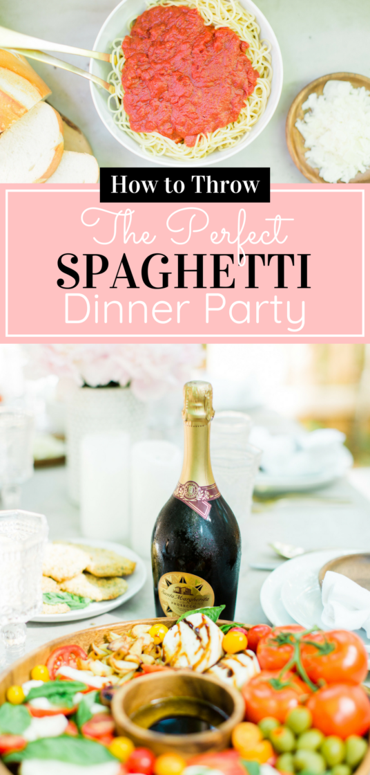 How to Throw a Spaghetti Dinner Party | Glitter, Inc.