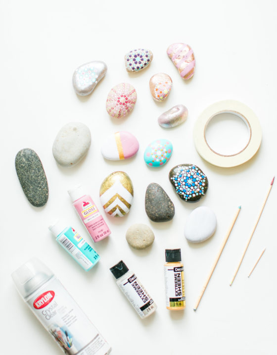 Easy Craft for the Whole Family: DIY Painted Rocks - Glitter, Inc.