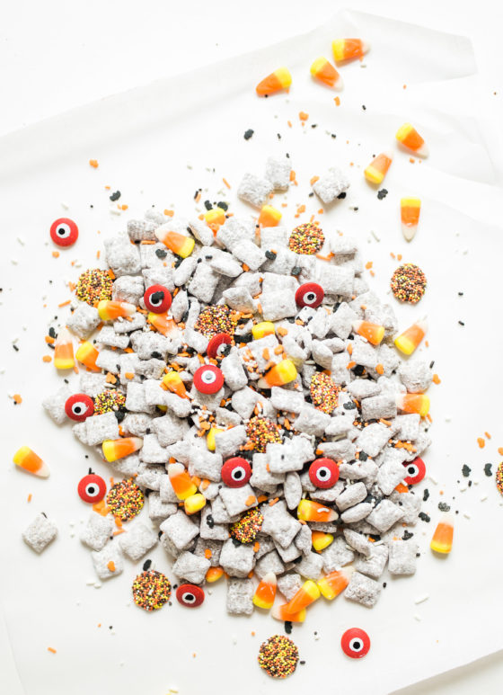 Halloween “Puppy Chow” Muddy Buddies - Glitter, Inc.