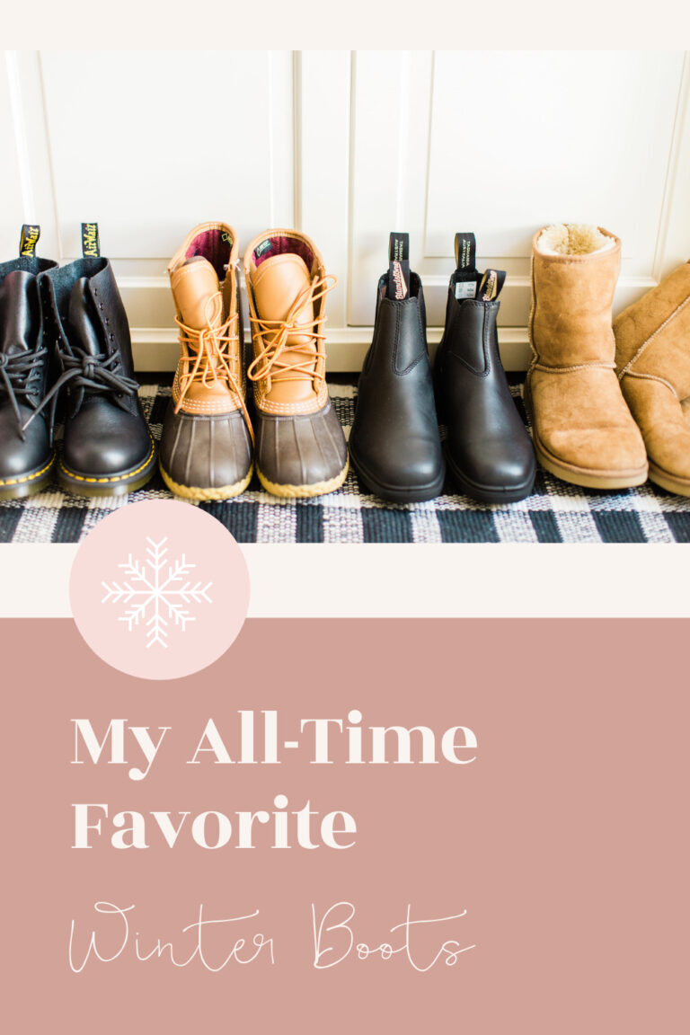 My 4 Favorite Cold-Weather Winter Boots - Glitter, Inc.