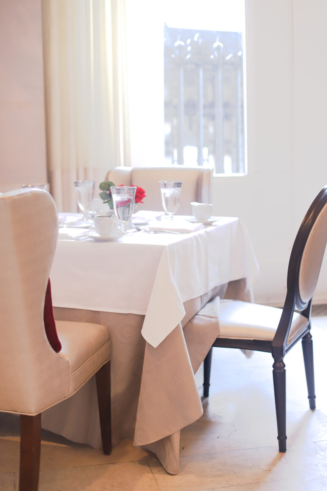 An Afternoon at The Courtyard Tea Room in the Boston Public Library