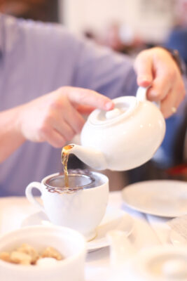 An Afternoon at The Courtyard Tea Room in the Boston Public Library