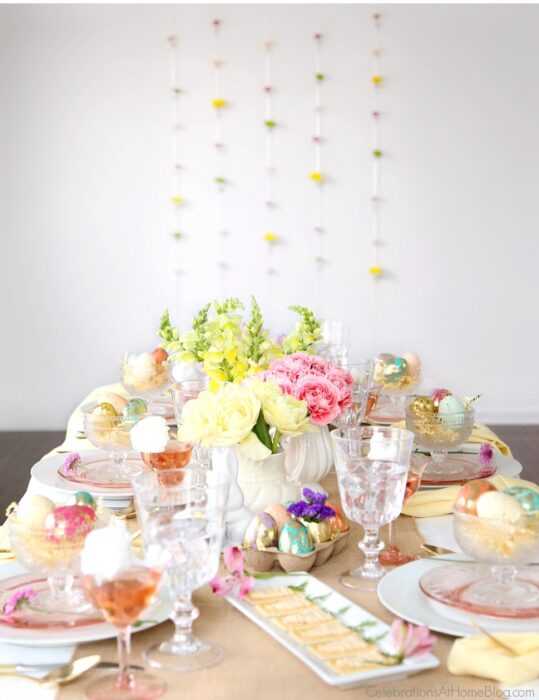 The Chicest DIY Easter Décor and Easter Parties - Glitter, Inc.