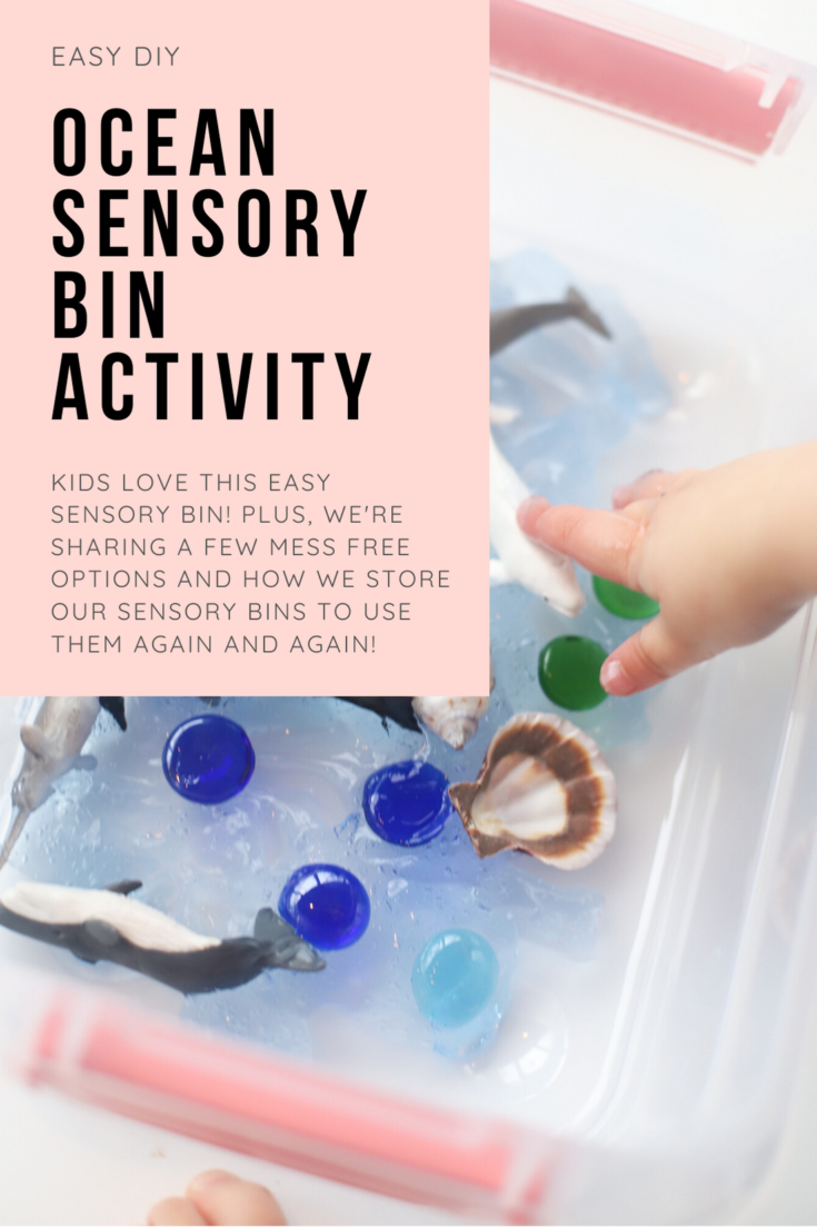 Easy and Fun Kids Ocean Sensory Bin Activity | Glitter, Inc.