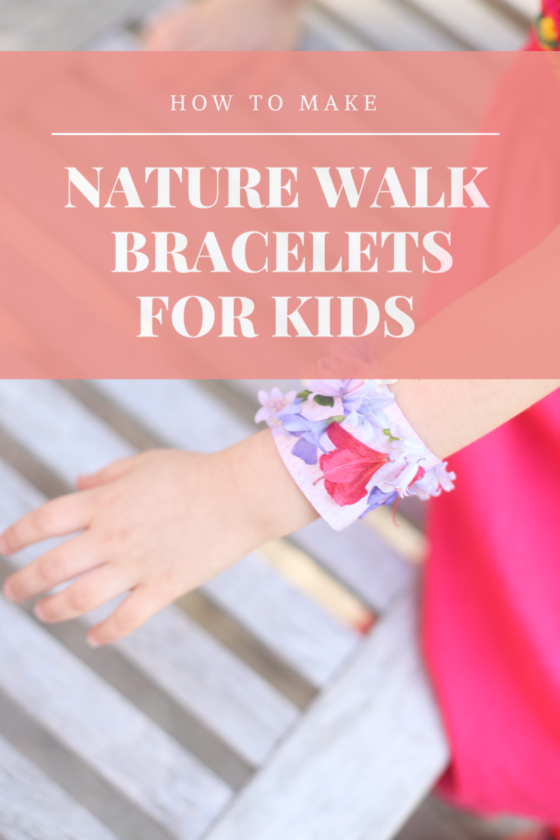 Easy Kids Nature Walk Bracelet Activity - Glitter, Inc.