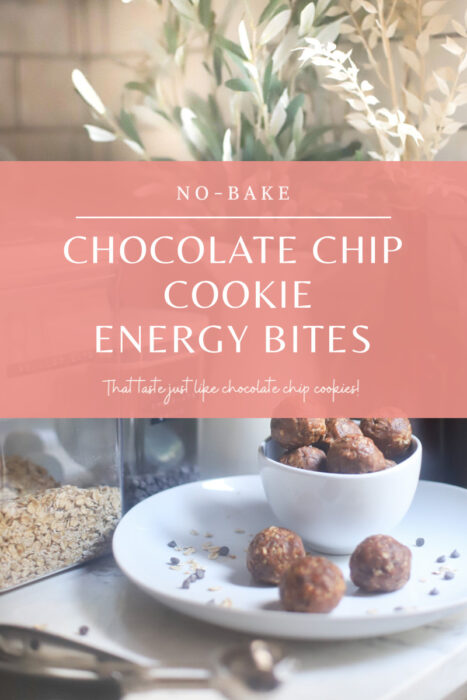No-Bake Chocolate Chip Cookie Energy Bites (That Taste Just Like ...