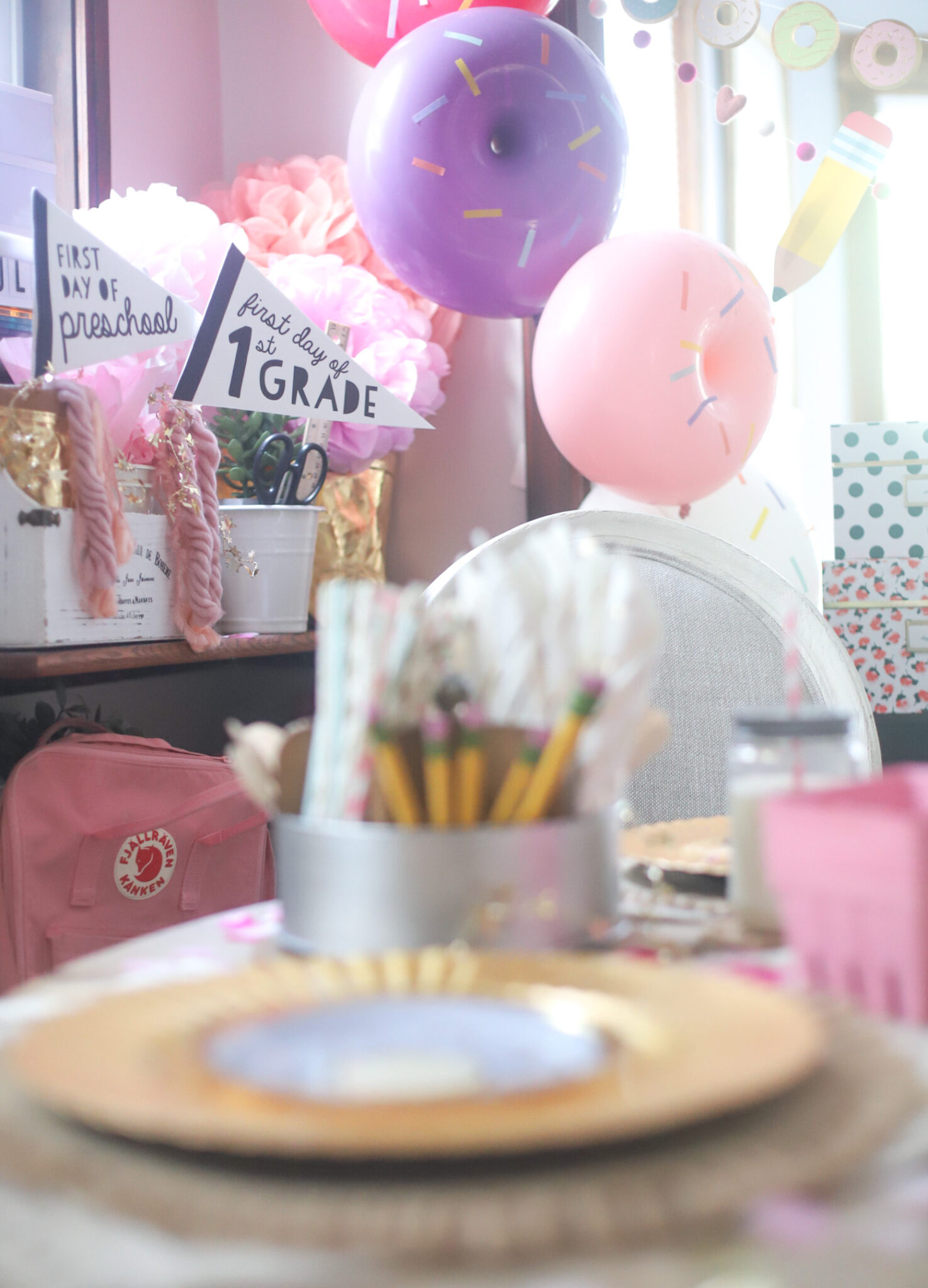 Back to School Donut Party + Our Fall (Home) School Plan - Glitter, Inc.