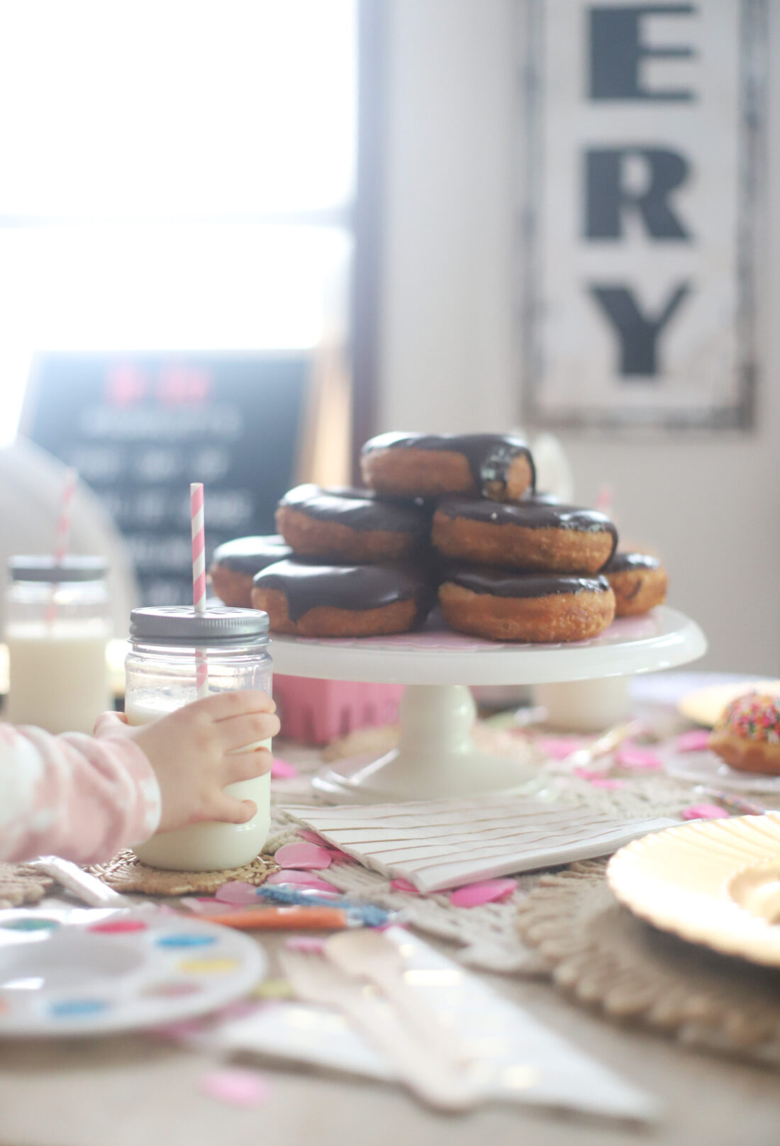 Back to School Donut Party + Our Fall (Home) School Plan - Glitter, Inc.