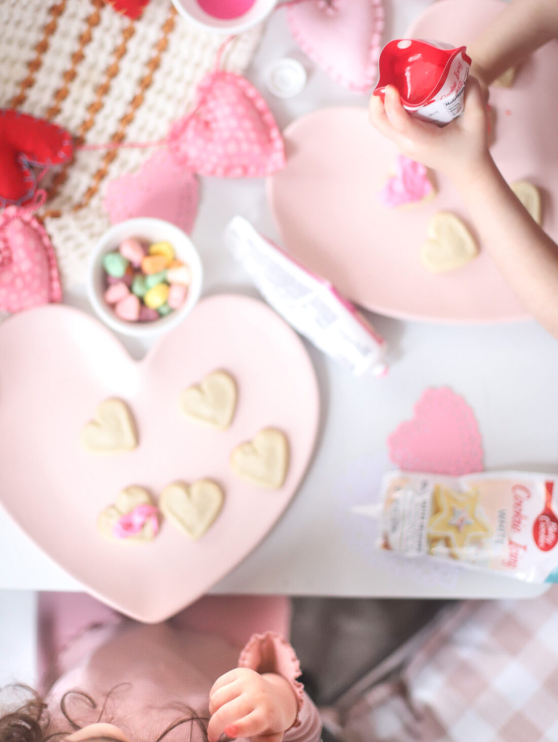 At Home Kids Valentine’s Day Cookie Decorating Party - Glitter, Inc.