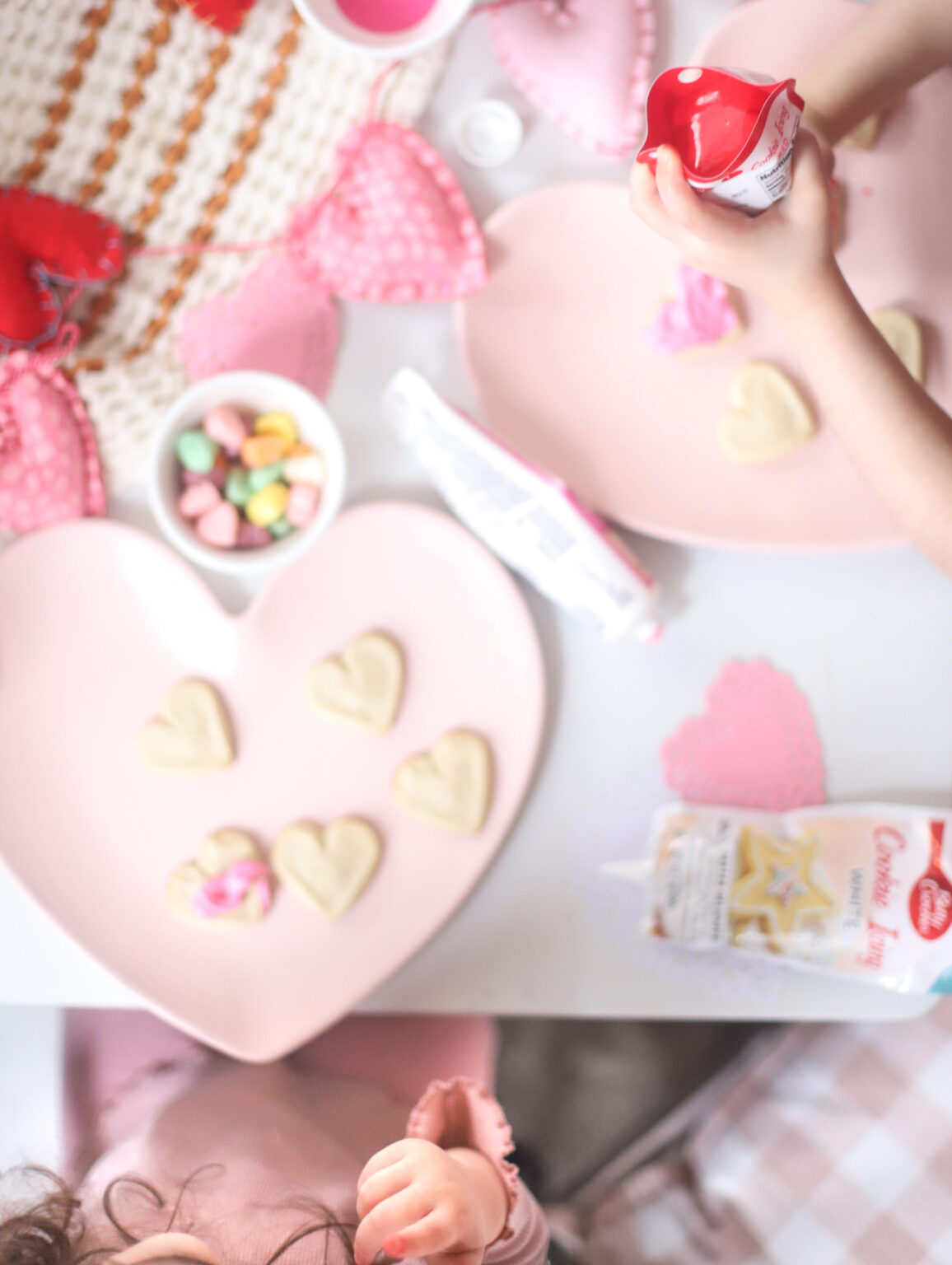 At Home Kids Valentine’s Day Cookie Decorating Party - Glitter, Inc.