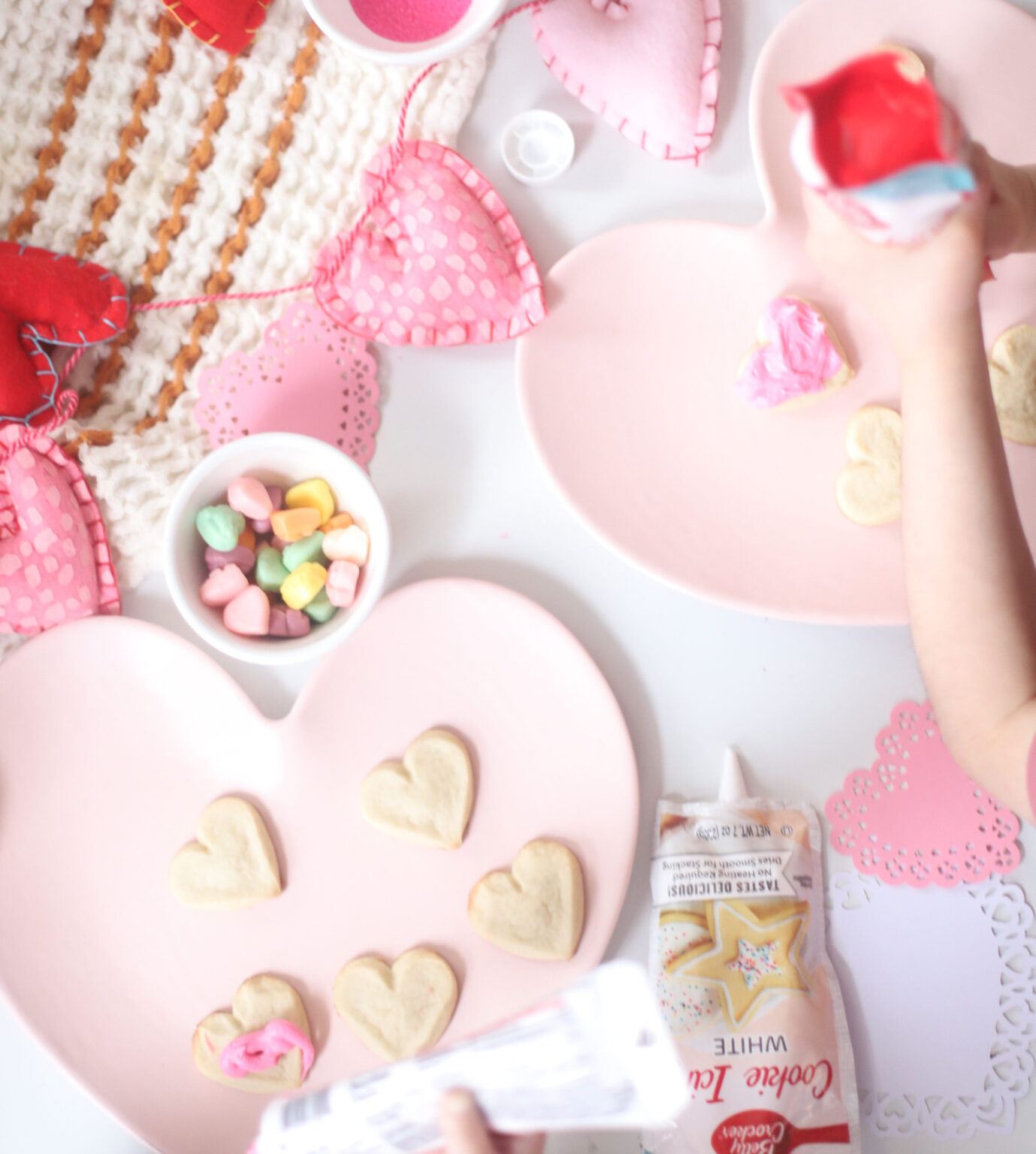 At Home Kids Valentine’s Day Cookie Decorating Party - Glitter, Inc.