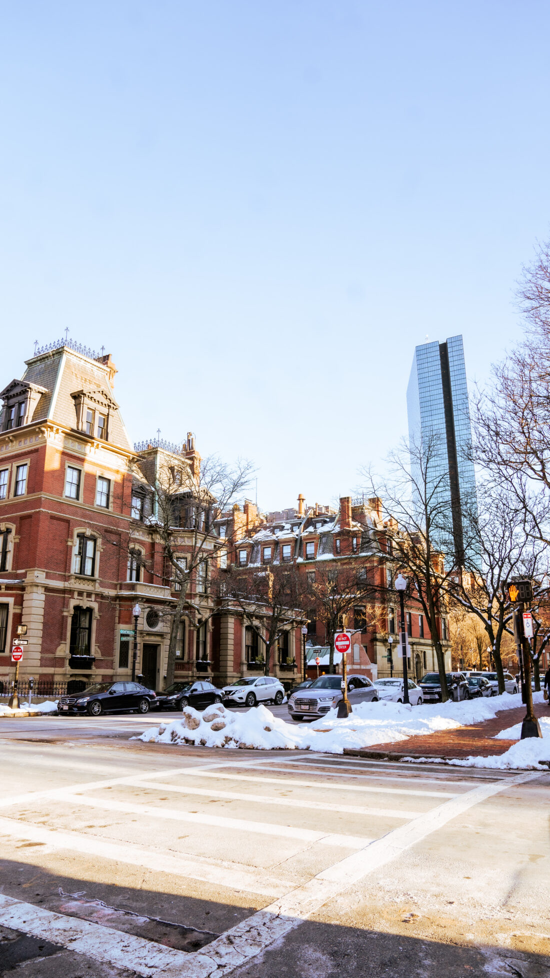 Winter Family Photos in Back Bay: Snow in Boston - Glitter, Inc.