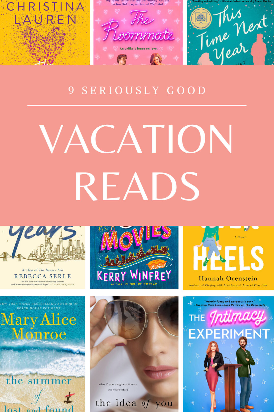9 Really Great Beach Reads (Perfect Vacation Books to Add to Your ...