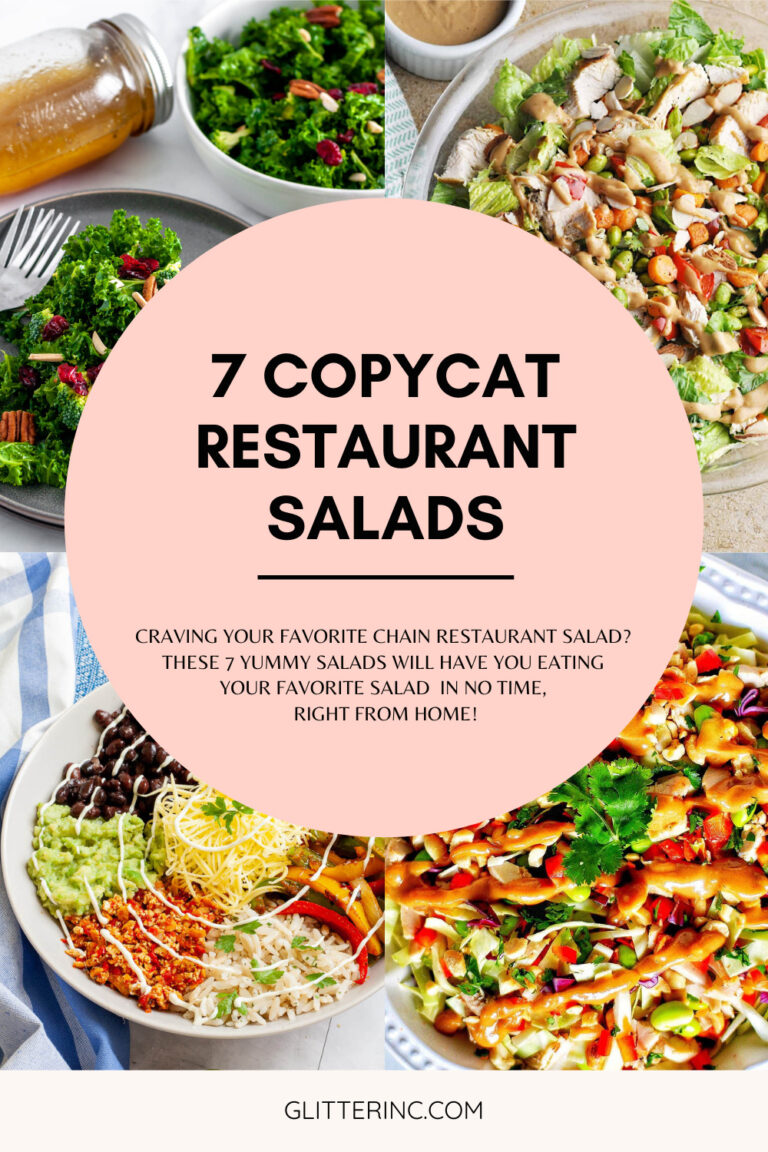 7 Delicious Copycat Restaurant Salad Recipes - Glitter, Inc.