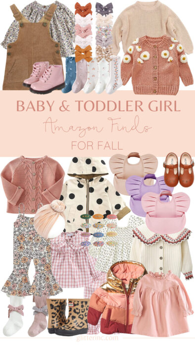 Amazon Fall Finds for Baby and Toddler Girls - Glitter, Inc.