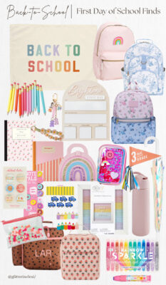 Back-to-School: First Day of School Favorites - Glitter, Inc.