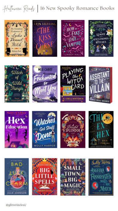 16 New Spooky Romance Books for Halloween - Glitter, Inc.