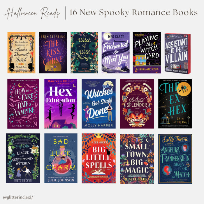 16 New Spooky Romance Books for Halloween - Glitter, Inc.
