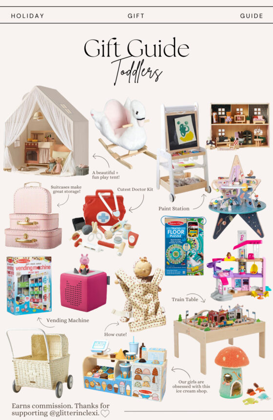Gift Guide | Gifts for Toddlers - Glitter, Inc.