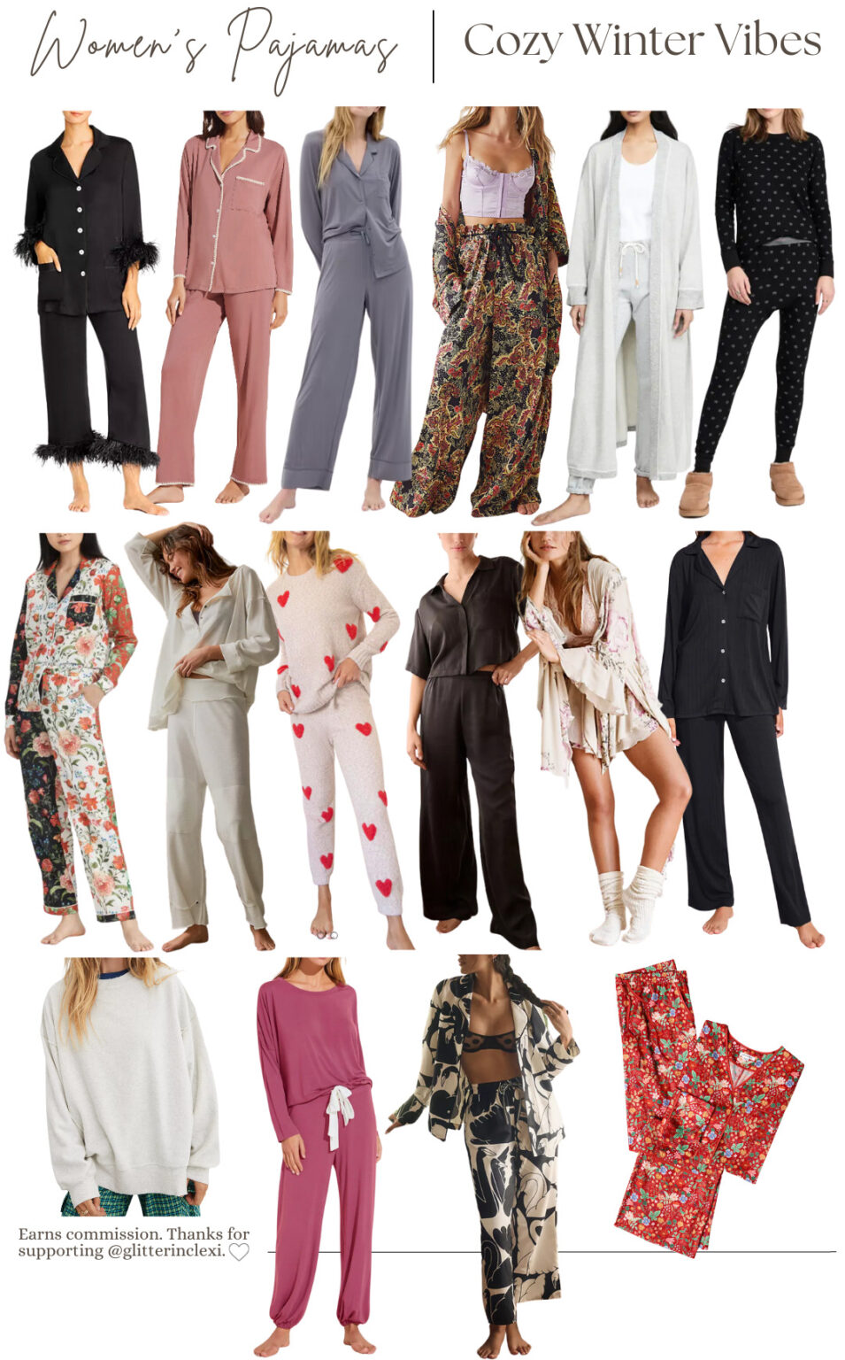 The Best of Winter Women’s Pajamas - Glitter, Inc.