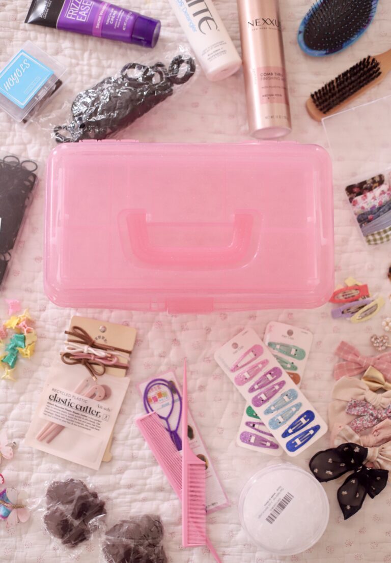 Morning Hair Routine DIY Hairstyling Box With Three Girls - Glitter, Inc.