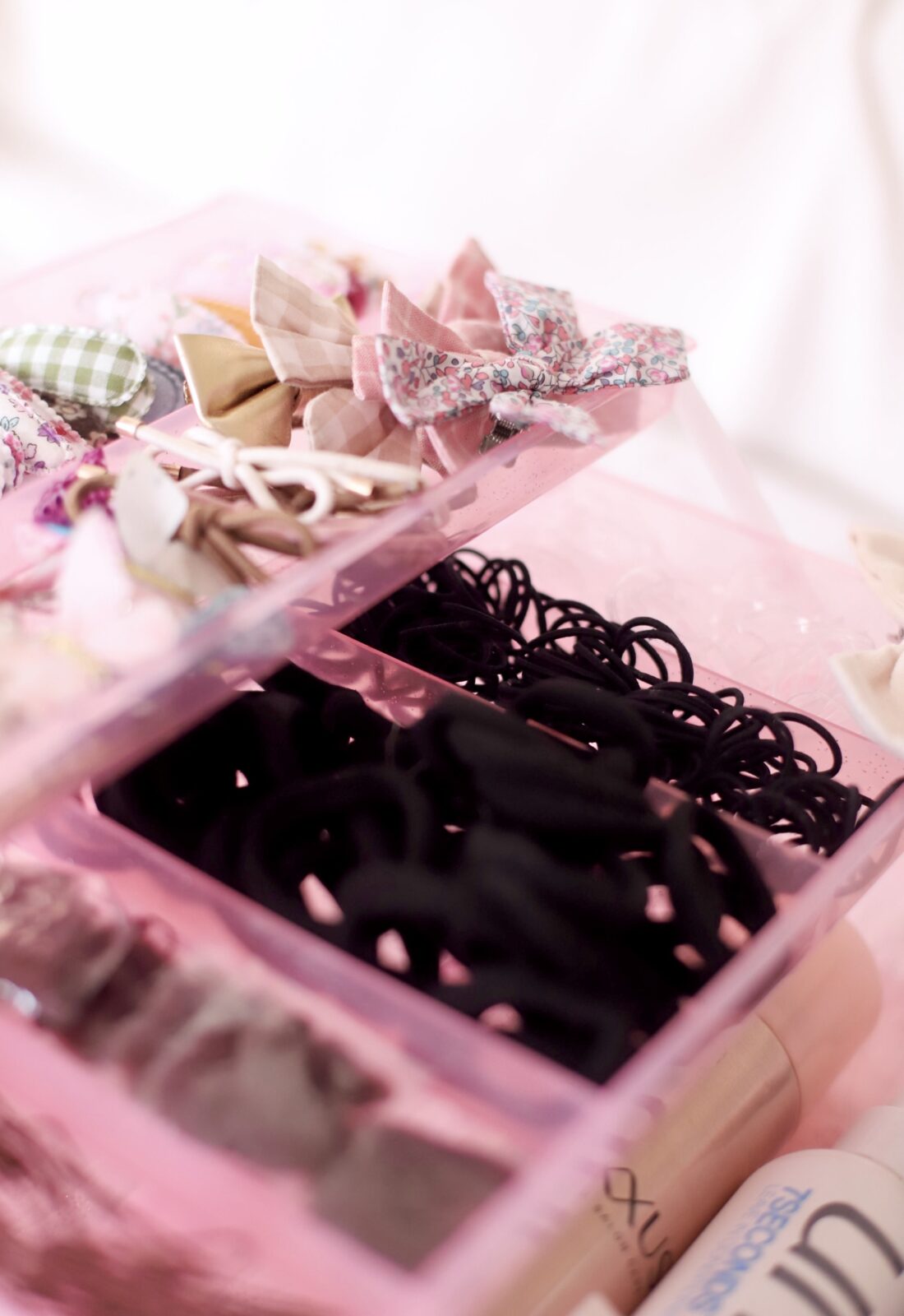 Morning Hair Routine DIY Hairstyling Box With Three Girls - Glitter, Inc.