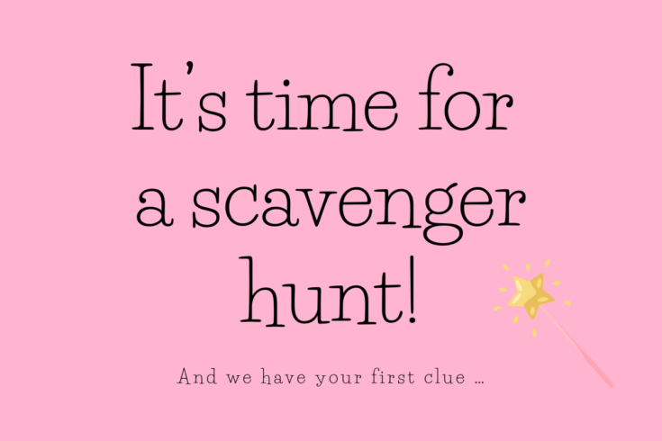 Disney Trip Reveal for Kids (Including Free Scavenger Hunt Printables ...