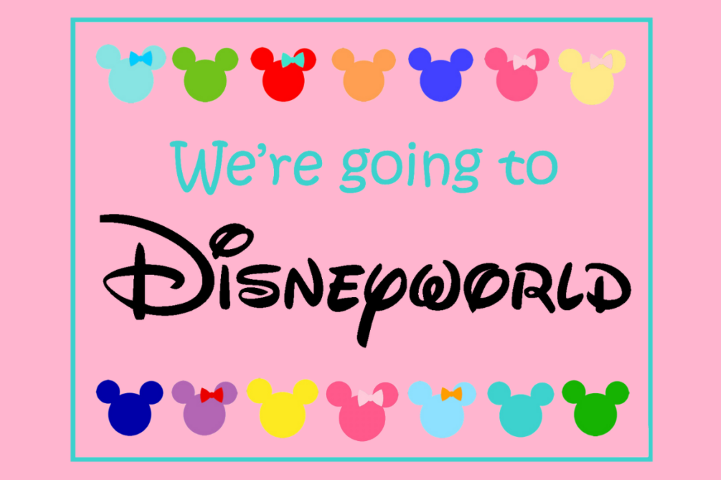 Disney Trip Reveal for Kids (Including Free Scavenger Hunt Printables ...