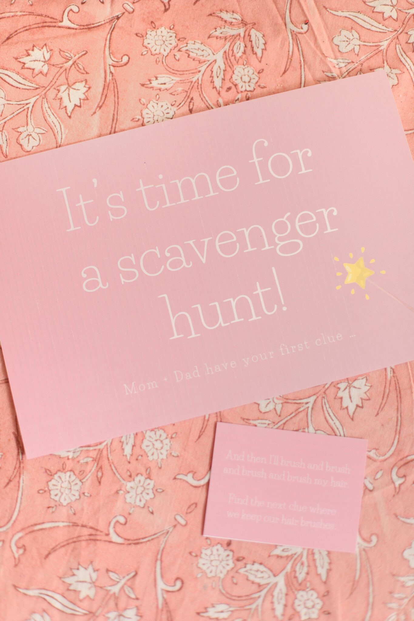 Disney Trip Reveal for Kids (Including Free Scavenger Hunt Printables ...