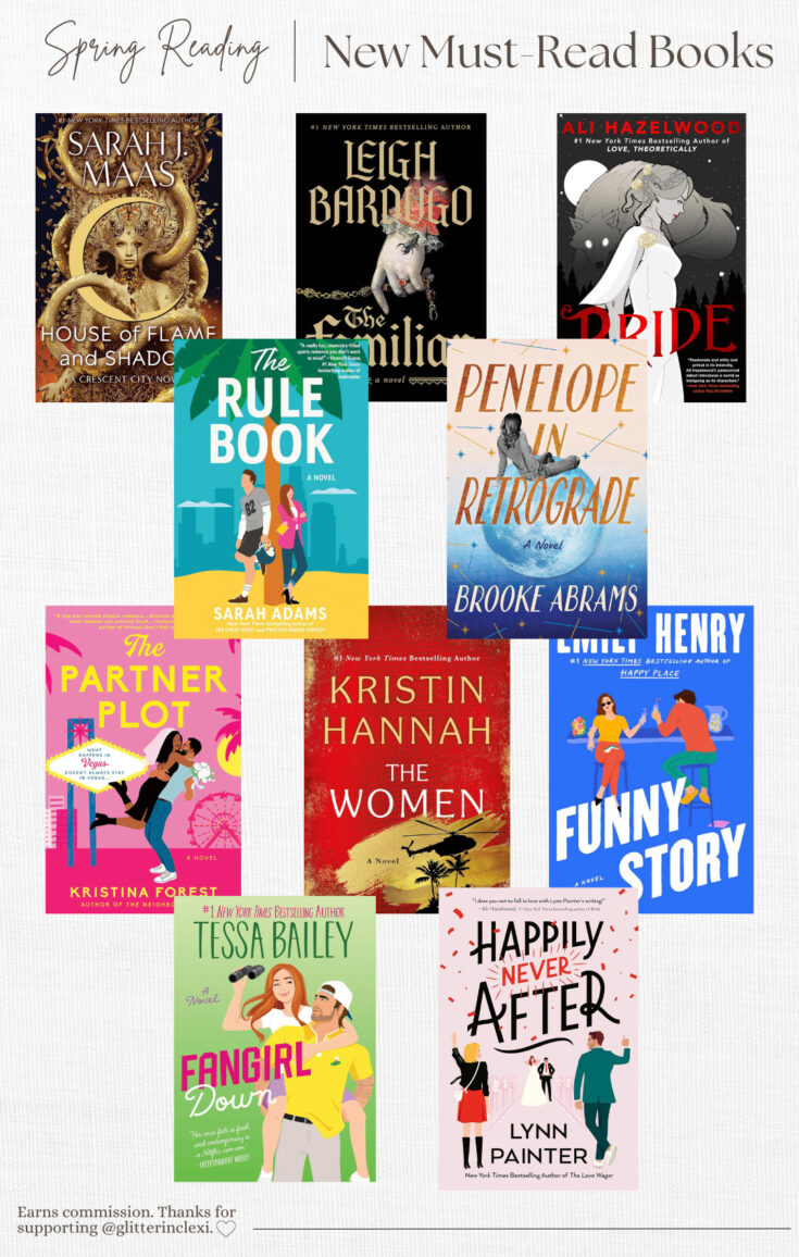 10 New Books to Read This Spring - Glitter, Inc.