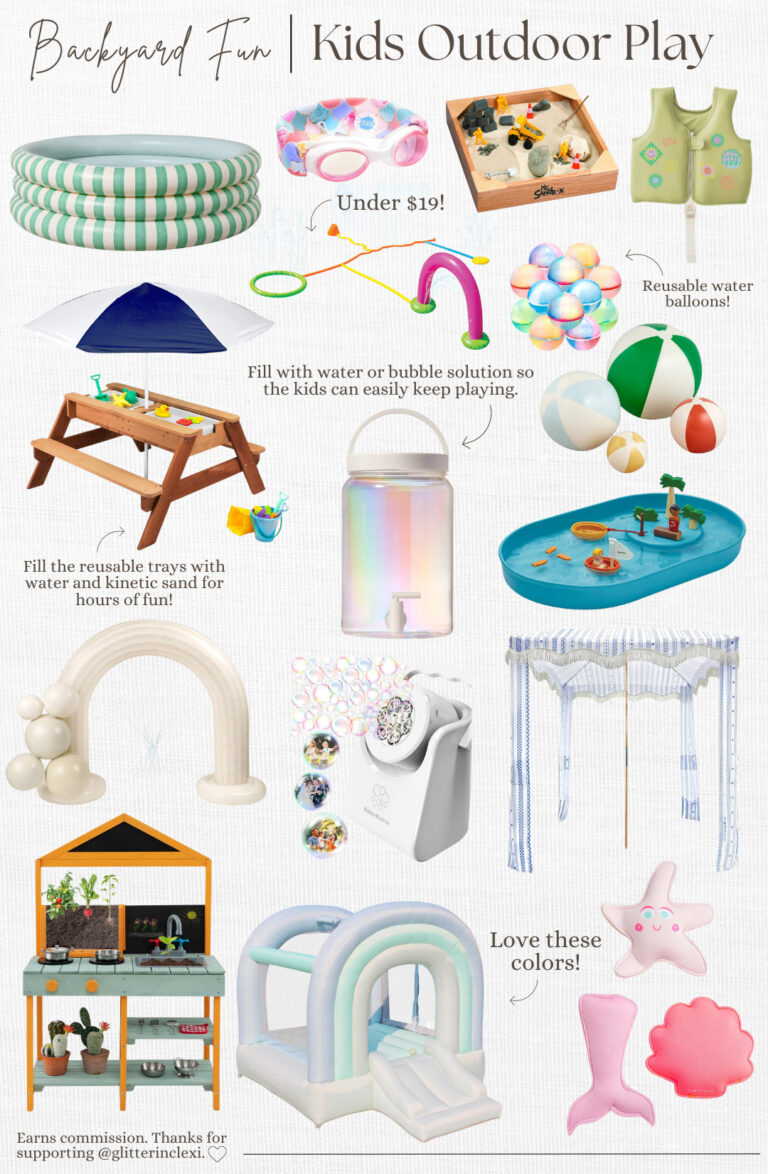Backyard Summer Fun – Kids Outdoor Play Finds - Glitter, Inc.