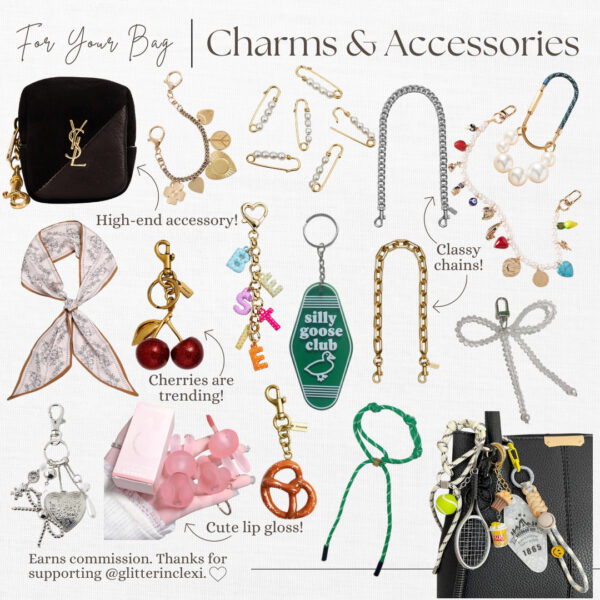 The Cutest Bag Charms and Accessories (Accessorizing Your Purse ...