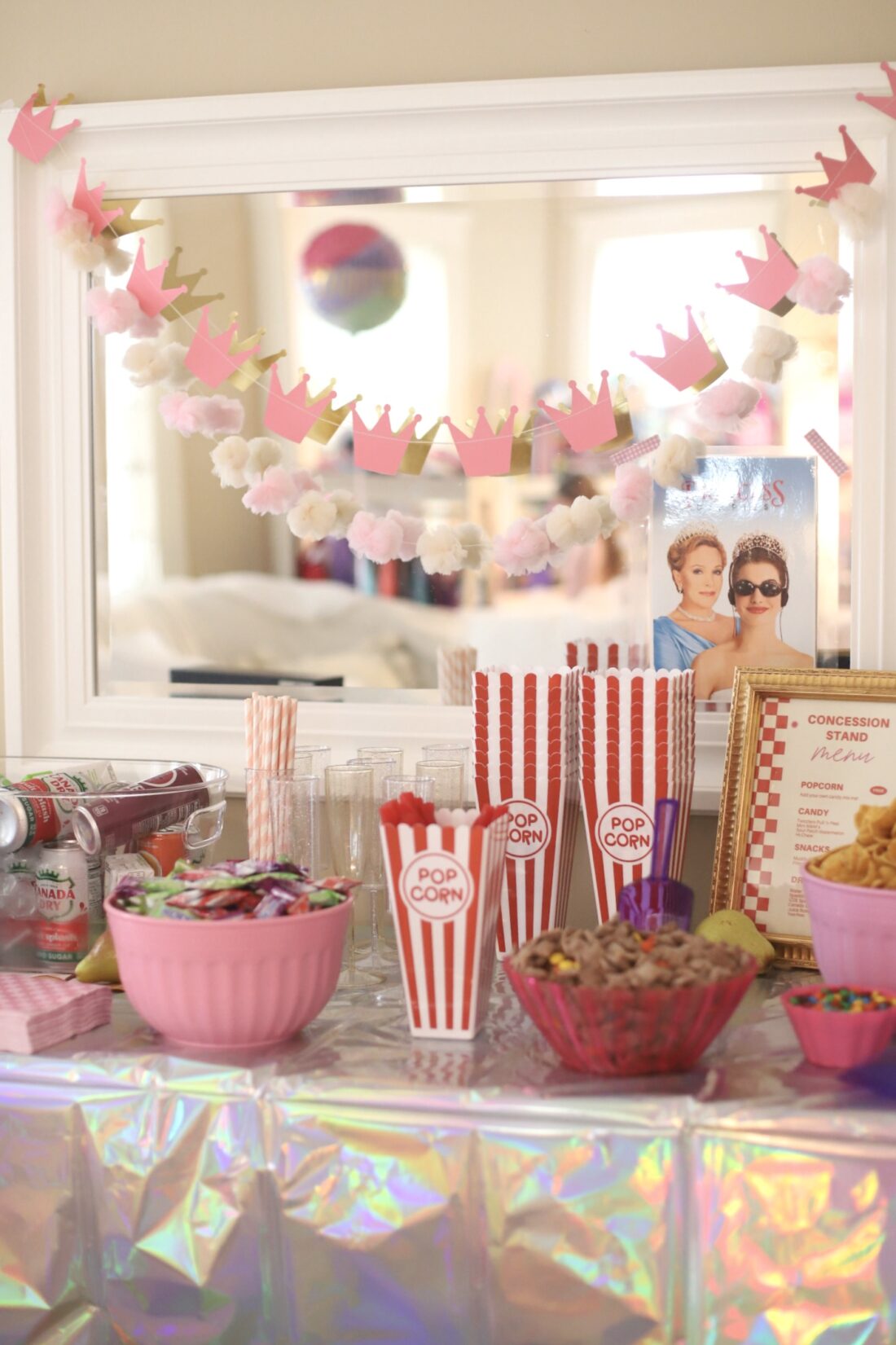 Scarlett’s The Princess Diaries Movie 10th Birthday Party - Glitter, Inc.