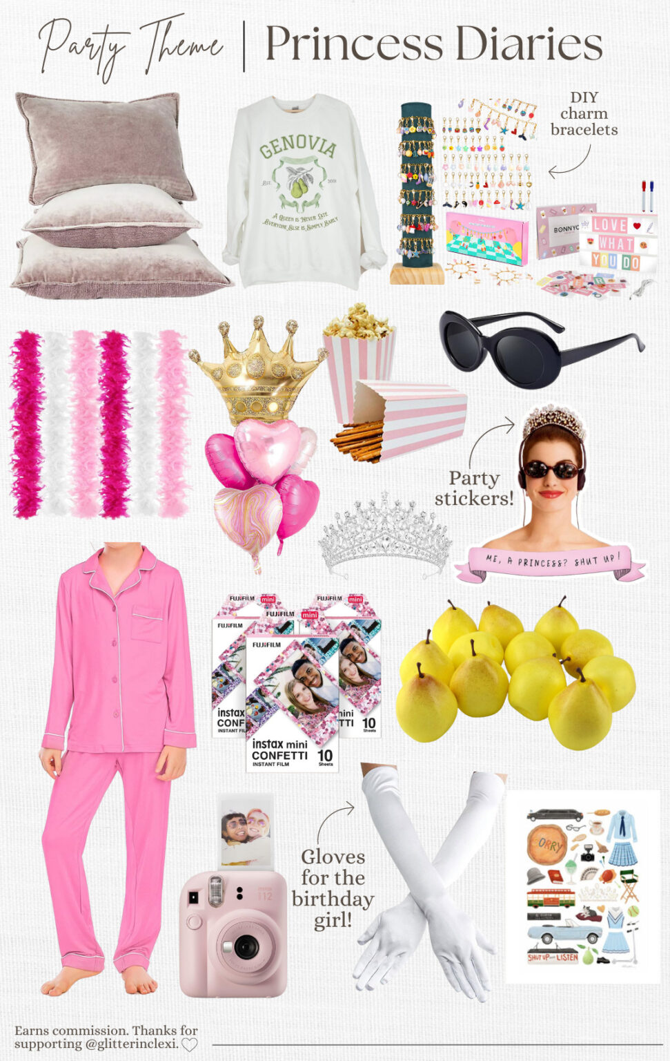 Scarlett’s The Princess Diaries Movie 10th Birthday Party - Glitter, Inc.